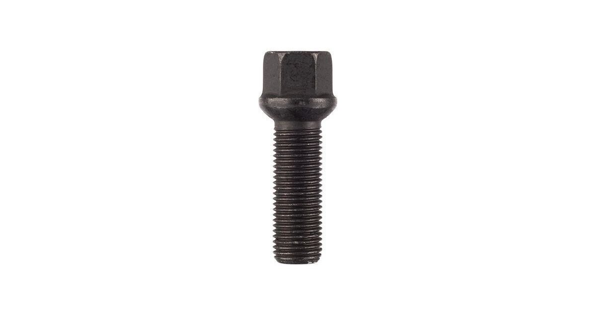M14x1.5 Radius R14 17mm Hex Head Bolt (Black) | PCD Parts