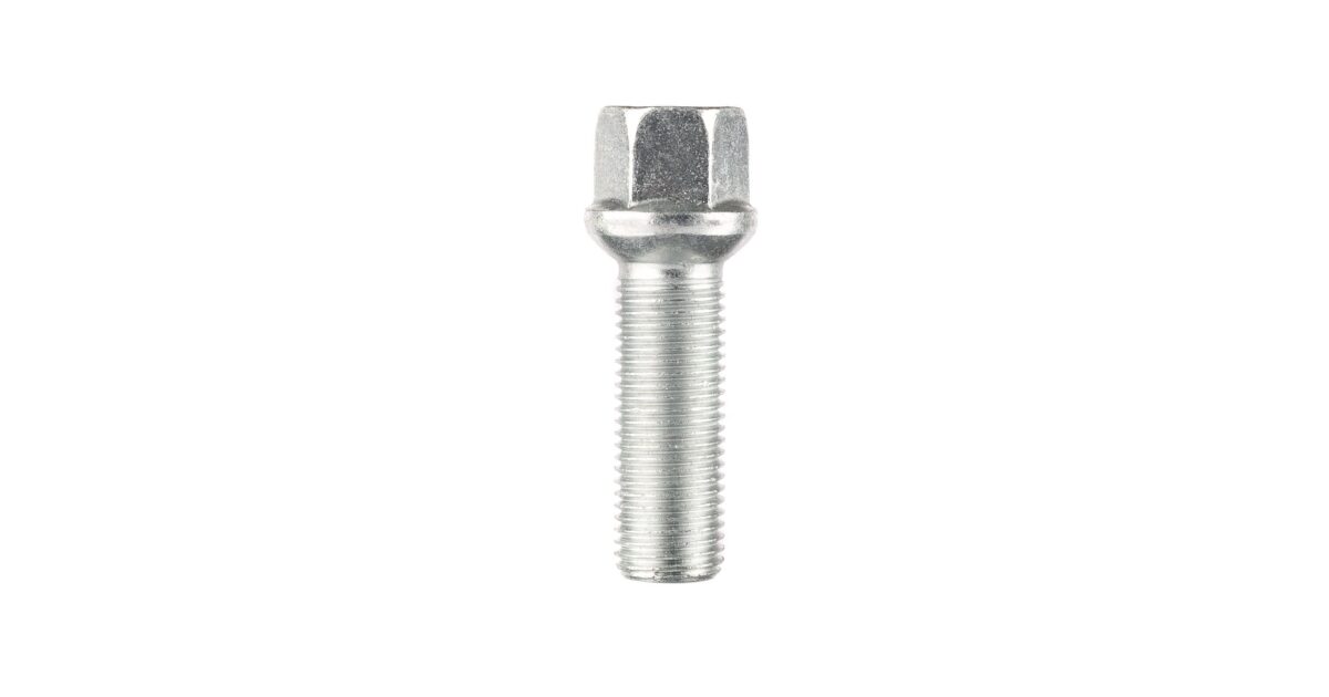 M14x1.5 Radius R14 17mm Hex Head Bolt (Silver) | PCD Parts