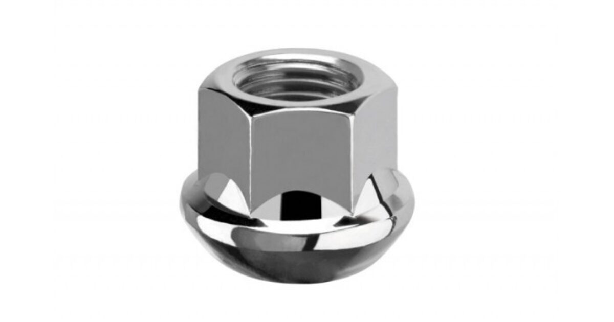 M14x1.5 Radius R13 19mm Hex Head Open Nut (Silver) | PCD Parts