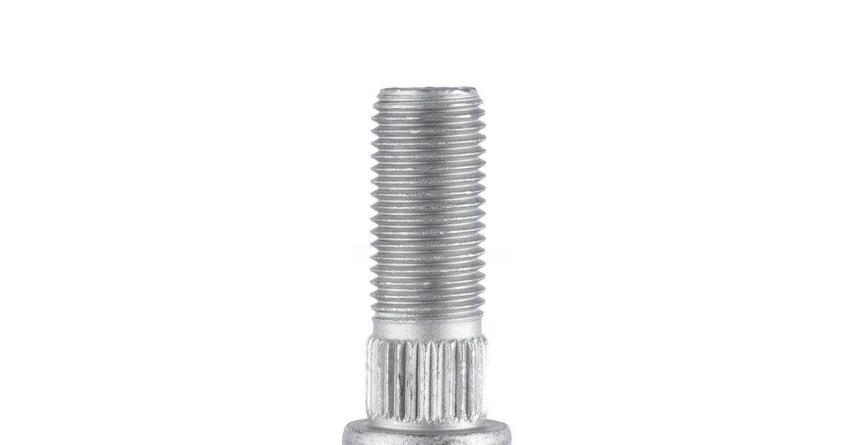 M14x1.5 (14.6mm Spline) Press Stud (Silver) | PCD Parts